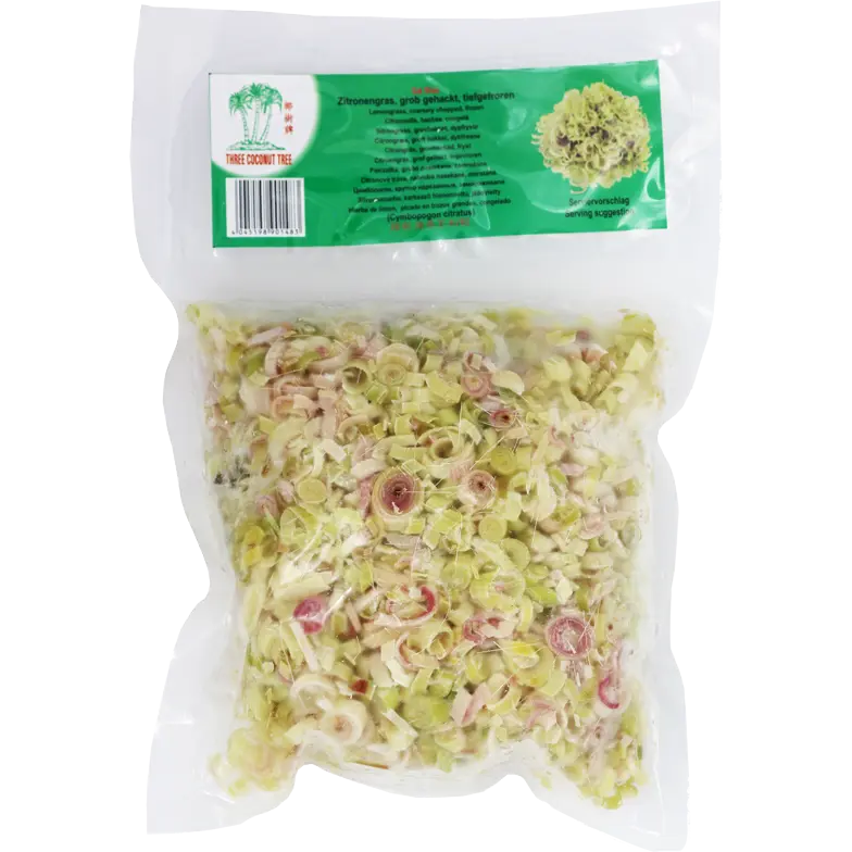 Product: TCT Lemongrass, coarsely chopped, frozen 250g
